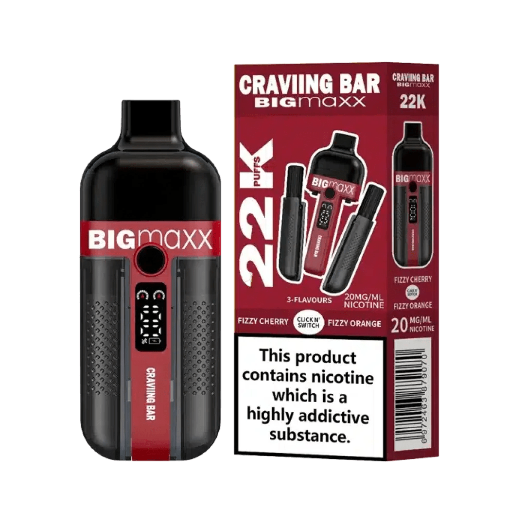 Craving Bar Big Max 22k Prefilled Pod Kit Box of 5